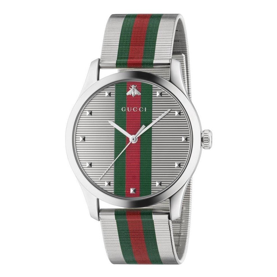 Men's G-Timeless Striped Watch (YA126284)